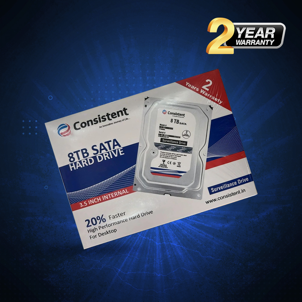 Consistent 8TB SATA 3.5 Inch Internal Hard Disk Drive HDD For Desktop ...