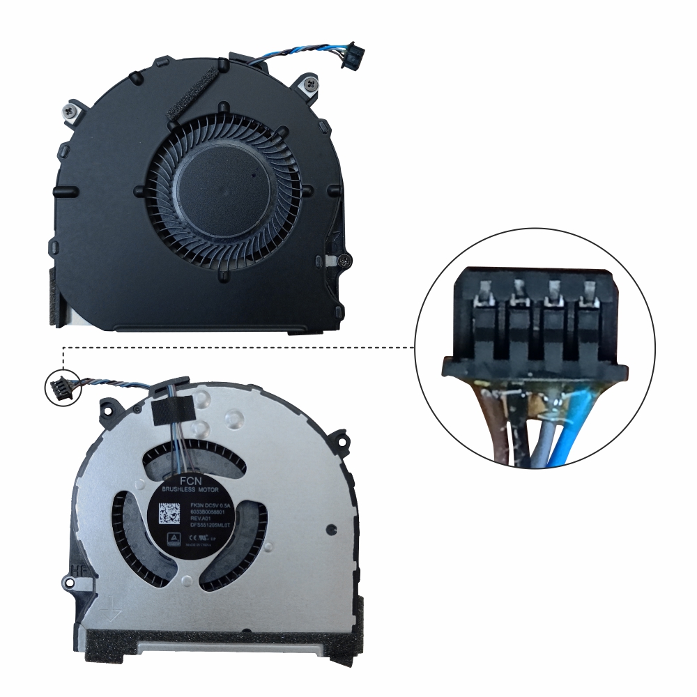 Laptop Fan For HP ProBook 640 G4 640 G5 Series CPU Cooling Fan - Lapking