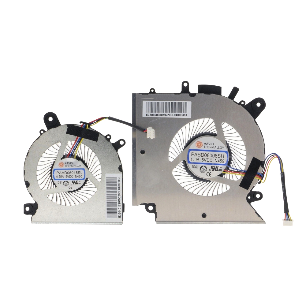 Laptop Internal Fan For MSI GL66 GF66 Series CPU GPU Cooling Fan Pair ...