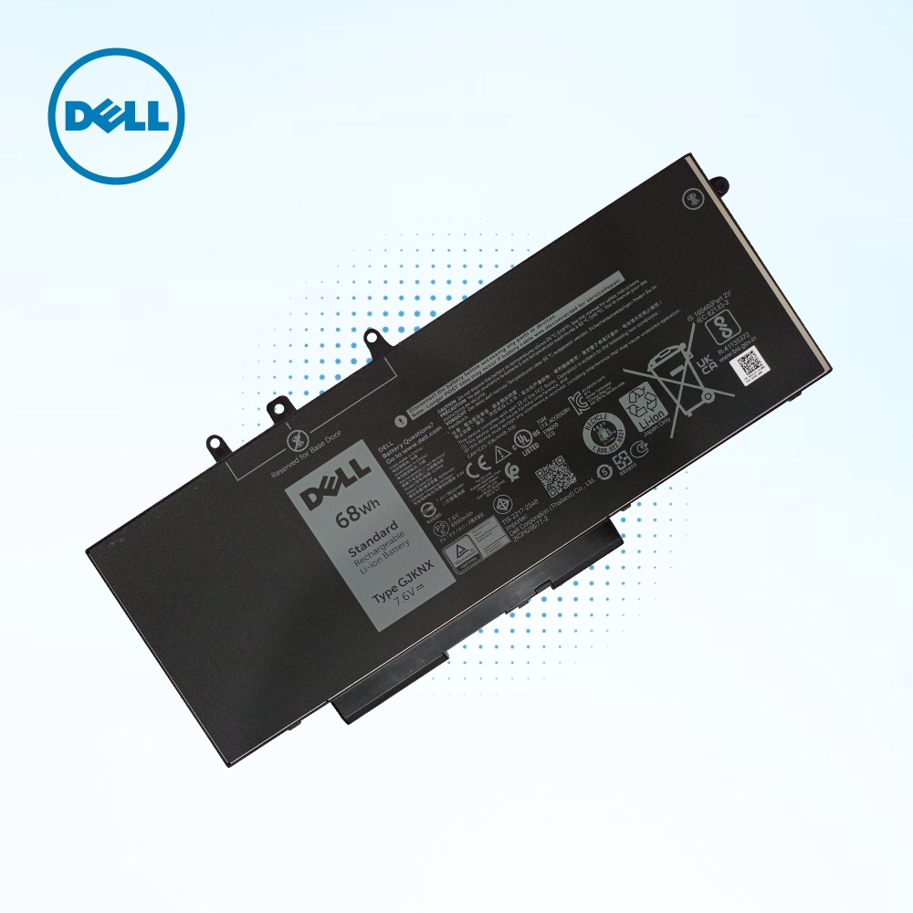 Genuine Battery For Dell E5580 5480 GJKNX 68Wh 4Cell 8500mAh - Lapking